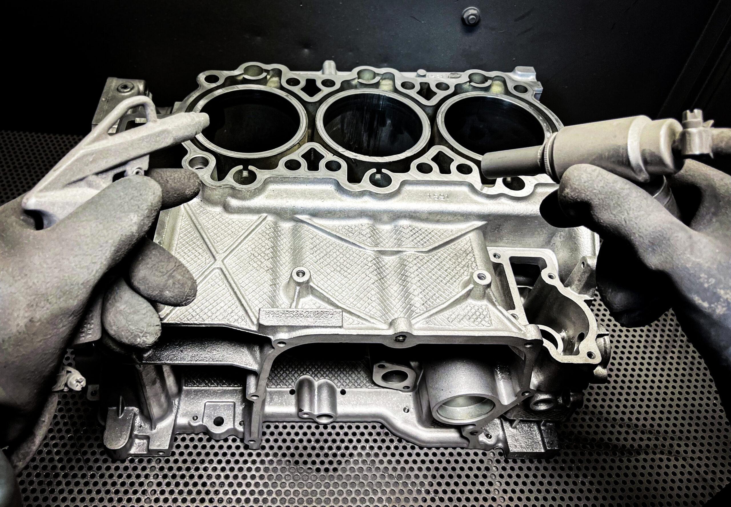 Matching Number : Engine block cleaning/blasting - Check Engine